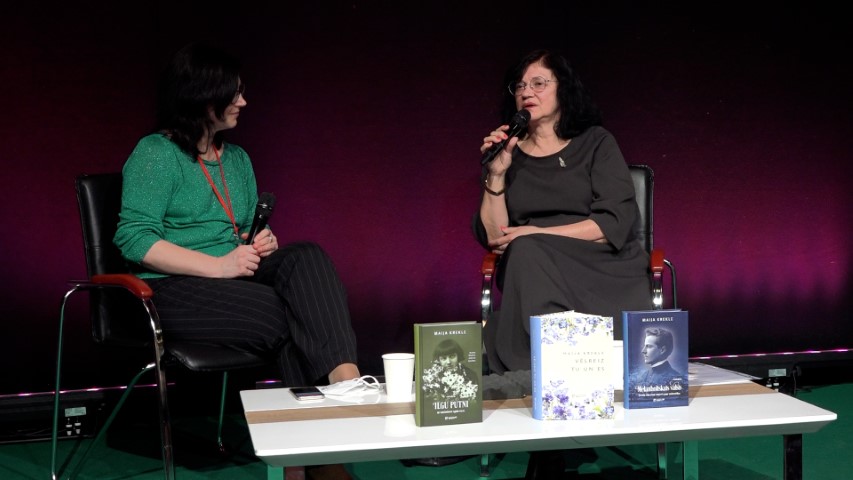 Maija Krekle stāsta par savu ceļu rakstniecībā - Multinews.lv